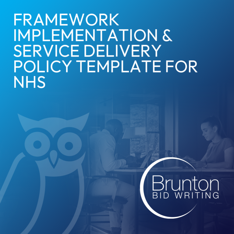 Framework Implementation & Service Delivery Policy Template for NHS ...