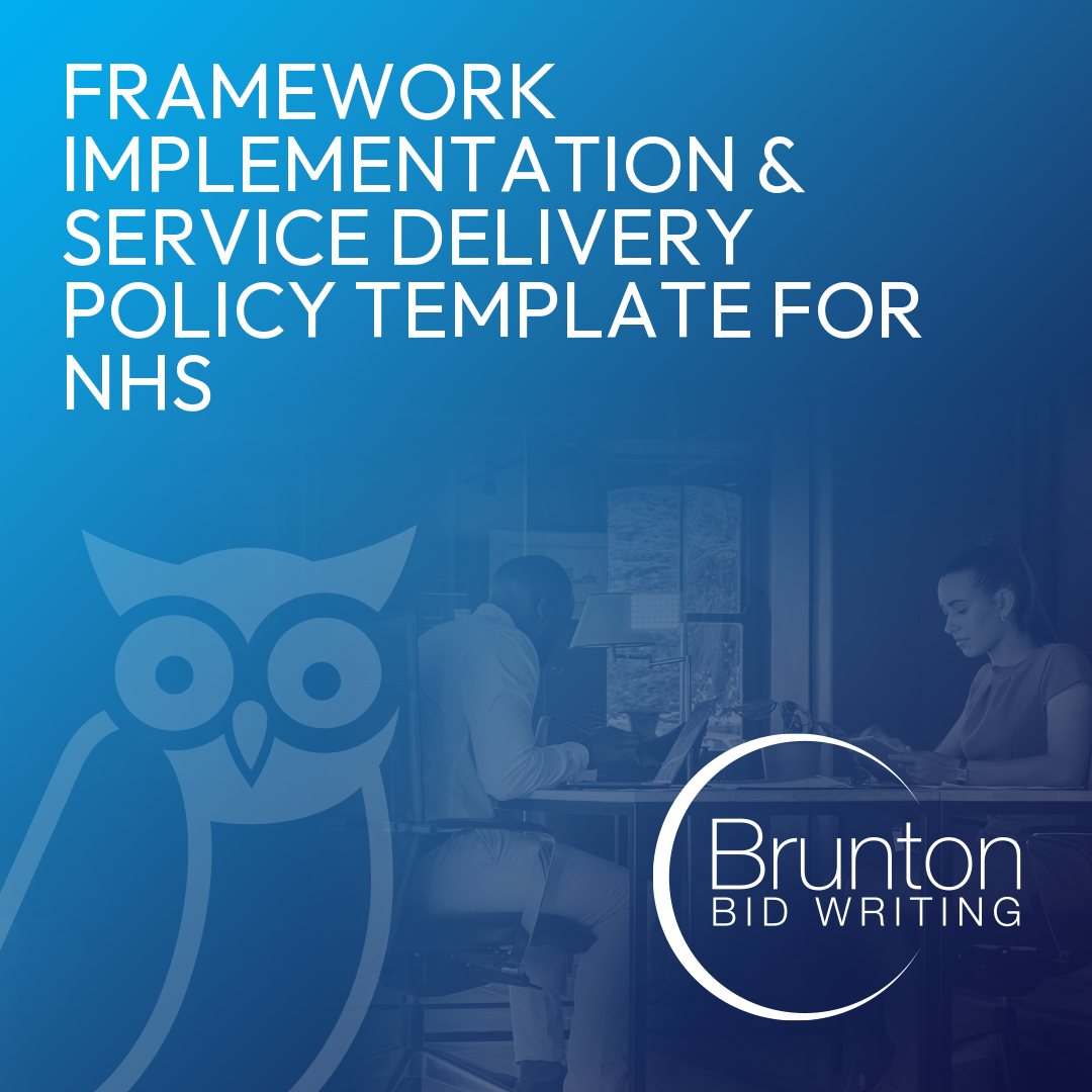 Framework Implementation & Service Delivery Policy Template for NHS ...