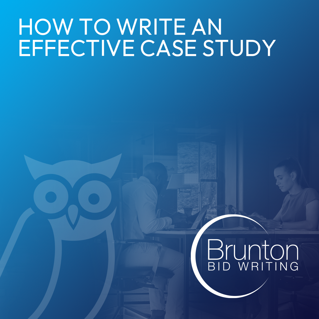 How to write an effective case study for tenders, bids and proposals