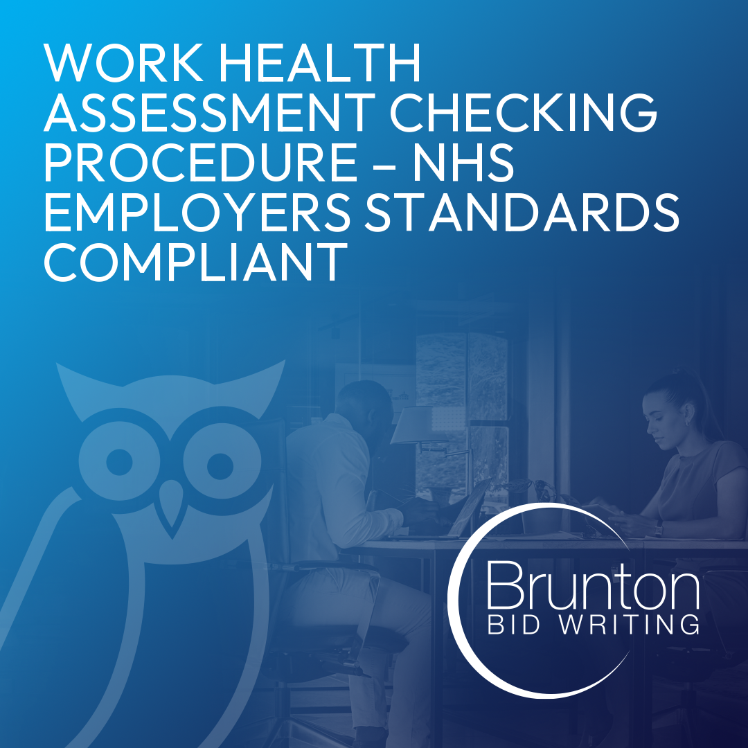 Work Health Assessments Check Procedure for Recruitment Agencies